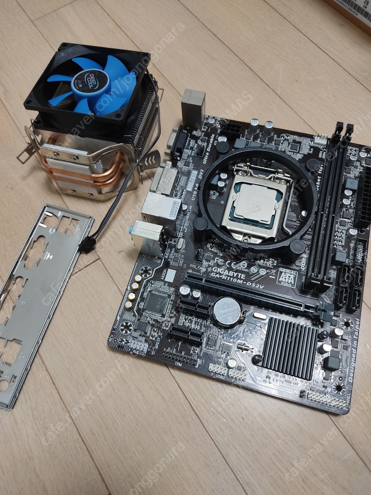 Cpu 펜티엄 G4600 메인보드 기가바이트 Ga H110m Ds2v 딥쿨 쿨러 세트 Cpu메인보드 중고나라